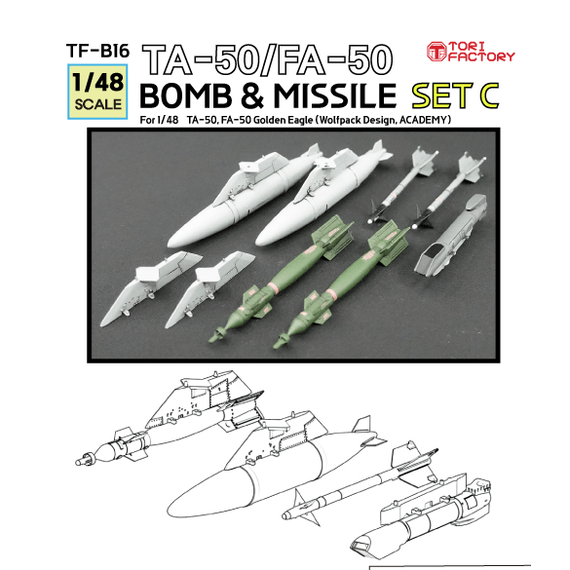 TA-50/FA-50 Missile & bomb set C
