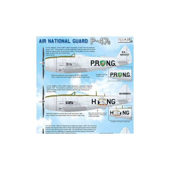 Air National Guard P-47s