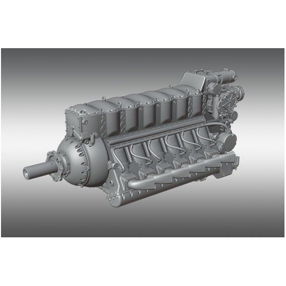 Junkers Jumo 211 exhaust pipe type 2