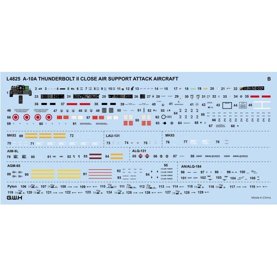 A-10A Thunderbolt II Great Wall Hobby L4825 1:48