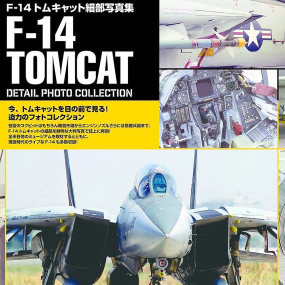 F-14 Tomcat detail photo collection - English Edition
