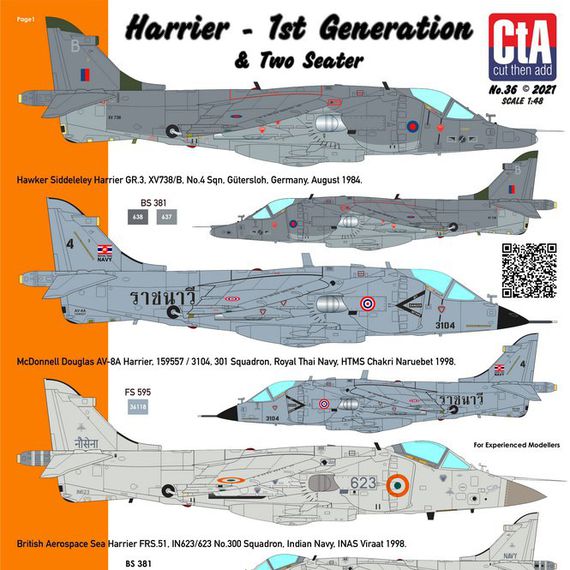 Harrier - 1st Generations & two seater