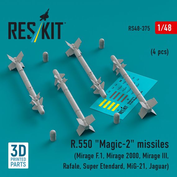 R.550 "Magic-2" missiles (4 pcs)
