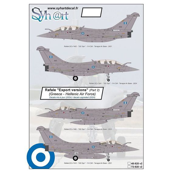 Rafale "export versions" (part 2) - Greece - "Hellenic Air Force"