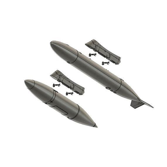 MB-339 Wing pylons & fuel tanks
