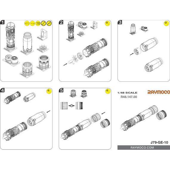 F-4 Turbo jet engine J79-GE-10