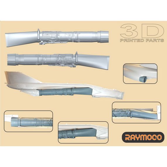 F-4J/E/EJ Air Intakes, air Intake covers, exhaust nozzles turbo jet ...