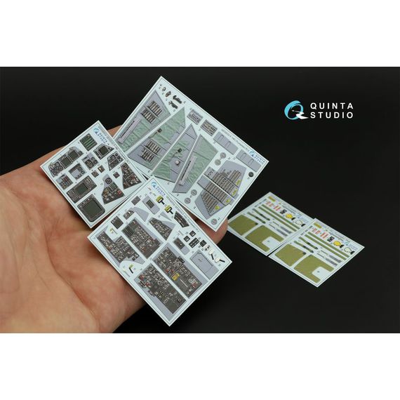 F-14D cockpit 3D decal Quinta Studio QD32033 1:32