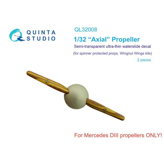 Axial propeller decal Quinta Studio QL32008 1:32