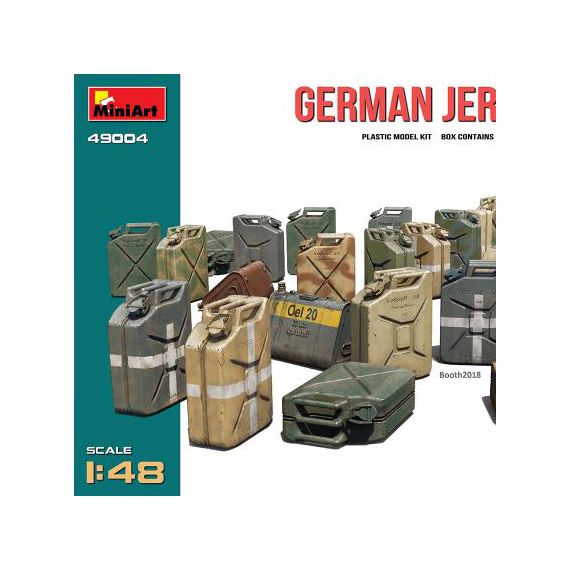 German Jerry Cans WW2 MiniArt 49004 1:48