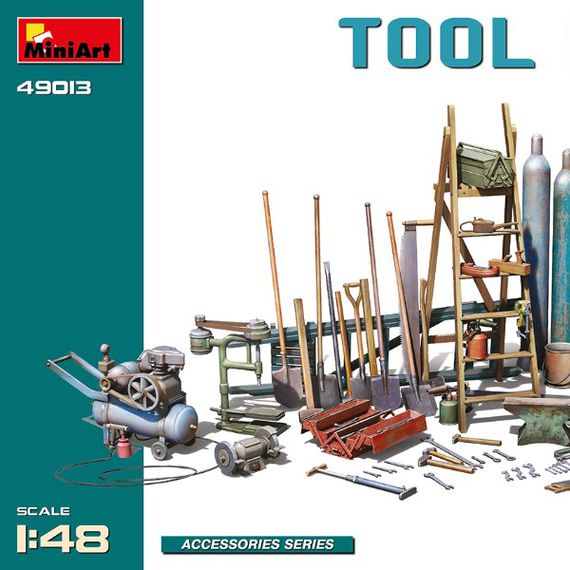 Tool set MiniArt 49013 1:48