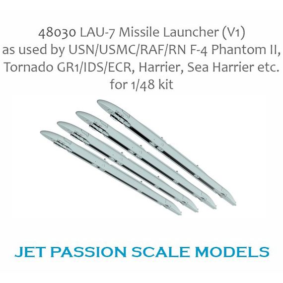 LAU-7 Missile launcher (V1) Jet Passion Scale Models 48030 1:48
