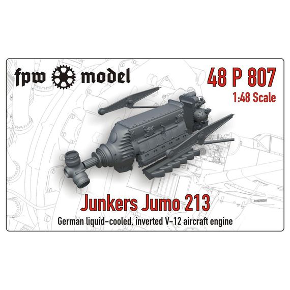 Junkers Jumo 213 FPW Model 48 P 807 1:48
