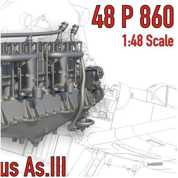 Argus As.III FPW Model 48 P 860 1:48