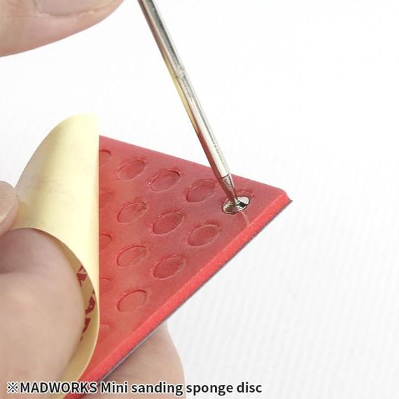 Mini sanding sponge disc