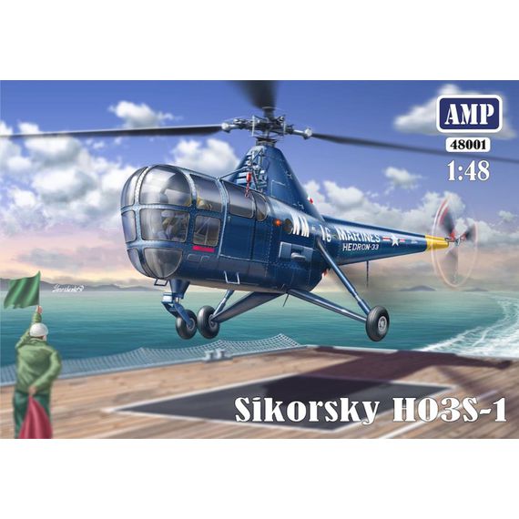 Sikorsky HO3S-1 AMP Models 48001 1:48