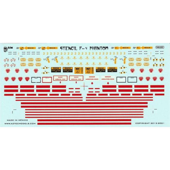F-4 Phantom Generic stencil