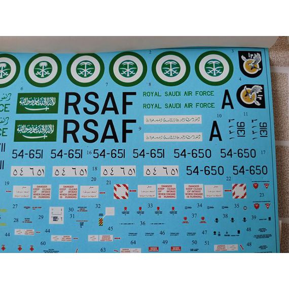 BAC Lightning T54/55 Saudi with stencils