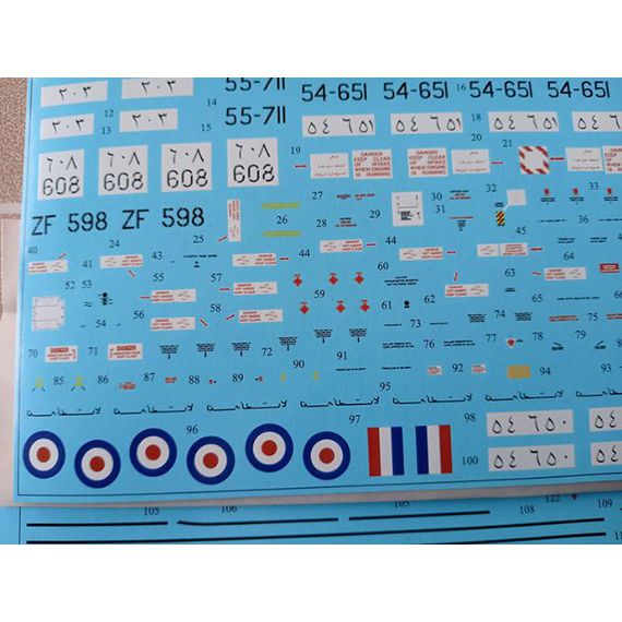 BAC Lightning T54/55 Saudi with stencils