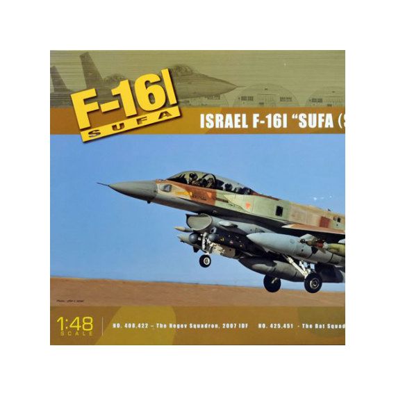 Israel F-16I SUFA (Storm) Kinetic K48006 1:48