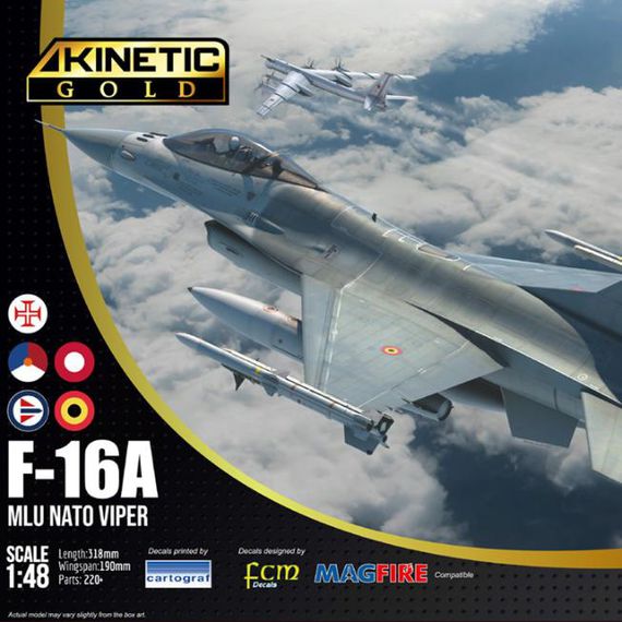 F-16A MLU NATO Viper Kinetic K48100 1:48