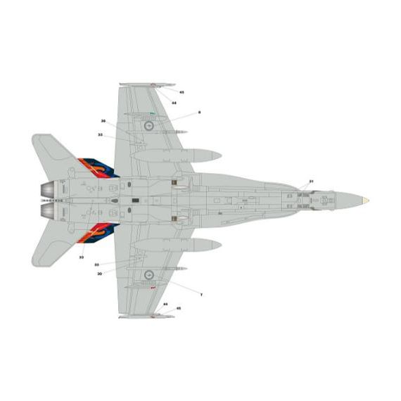 RAAF F-18A Worimi Hornet Kinetic K48131 1:48