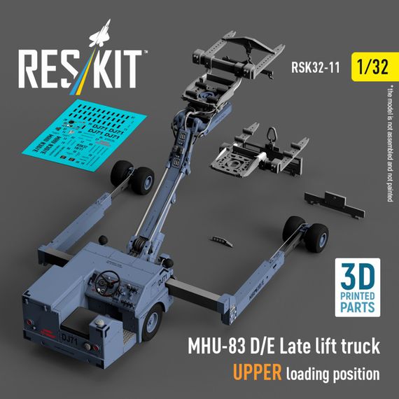 MHU-83 D/E Late lift truck (upper position) ResKit RSK32-0011 1:32