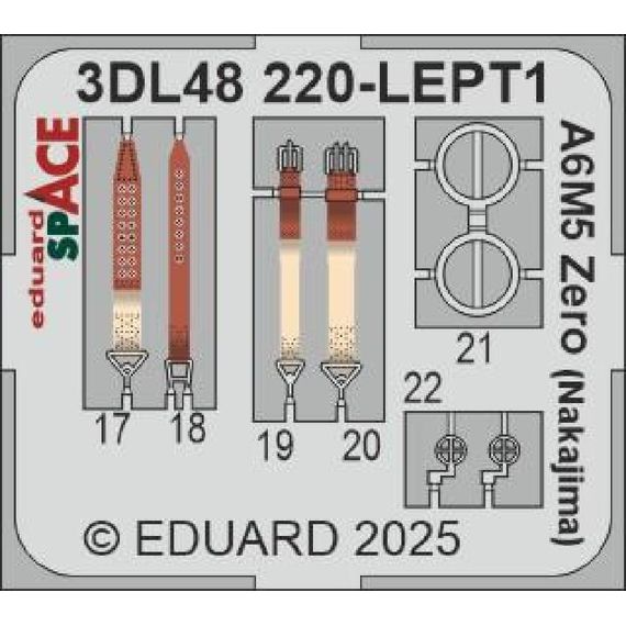 A6M5 Zero (Nakajima) Space (3D decals)