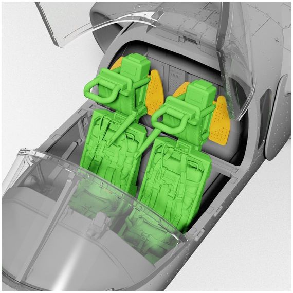 SAAB 105 ejection seats