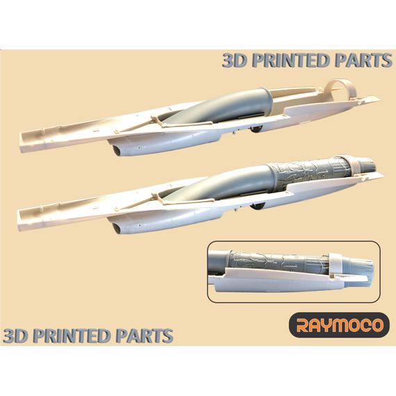 F-16 Turbo Jet Engine F100-PW-229 with air Intake
