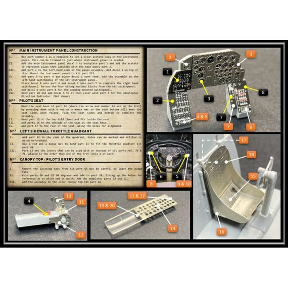 A-20G Cockpit Upgrade Airscale PE32 HAV 1:32