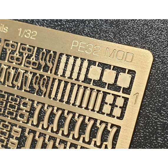 Photo-etched Modern Cockpit details Airscale PE32 MOD 1:32