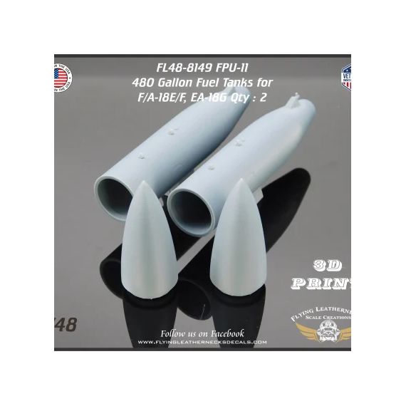 F/A-18E/F, EA-18G FPU-11 480 Gallon Fuel tanks