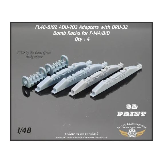 F-14A/B/D ADU-703 with BRU-32 Bomb Rack