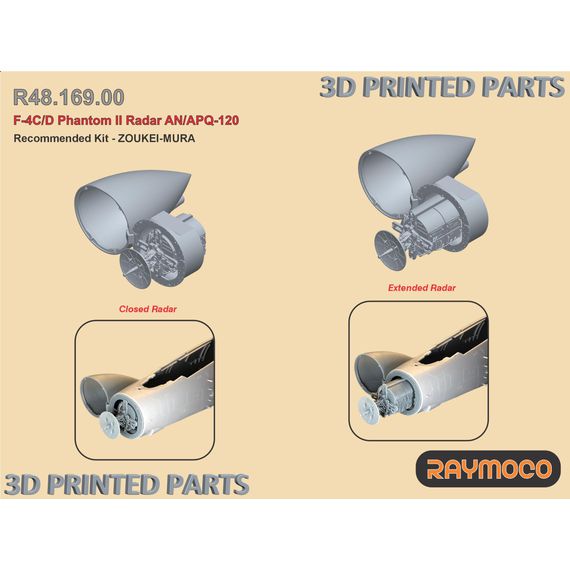 F-4C/D Radar AN/APQ-120 Raymoco R48.169.00 1:48