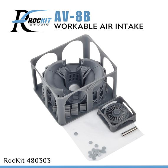 AV-8B workable Intake sets RocKit Studio 480303 1:48