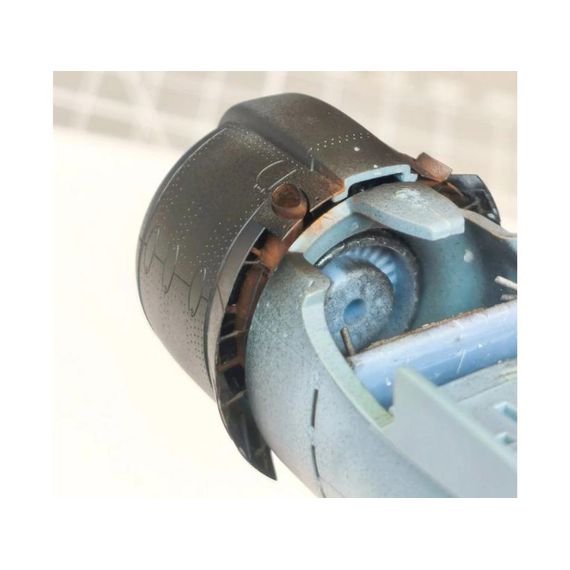 A6M2 Zero open engine cooling flaps with exhausts detail set Art Scale ...