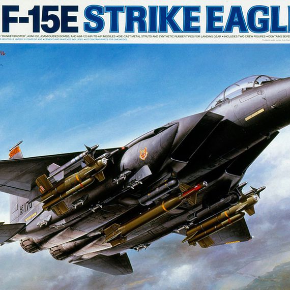 F-15E Strike Eagle w/Bunker Buster Tamiya 60312 1:32