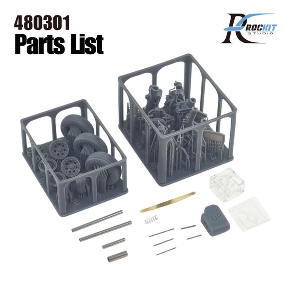 AV-8B landing gear set (UMa) RocKit Studio 480301 1:48