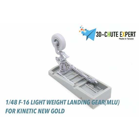 F-16A/B(MLU) Light weight landing gear 3D-Chute Expert 1320506 1:48