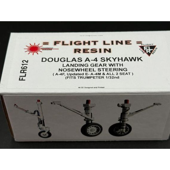A-4 Landing Gear w/Nosewheel steering Flight Line Resin FLR612 1:32