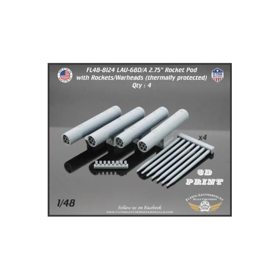 LAU-68D/A 2.75" Rocket Pod, thermally protected - Loaded