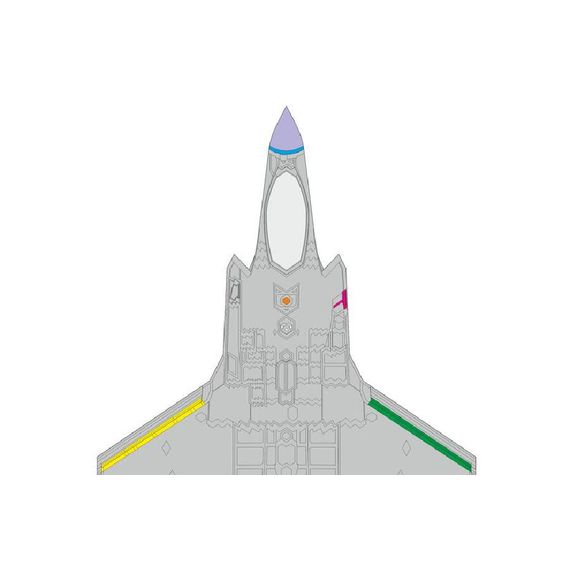 F-35A RAM coating late mask set