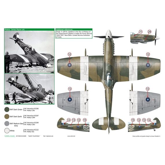 Sweet Fourteens - Supermarine Spitfire Mk. XIVe