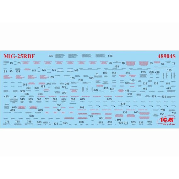 MiG-25 RBF ICM 48904 1:48