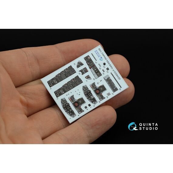 F-104S/ASA 3D-Printed & coloured Interior on decal paper