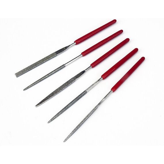 Diamond needle file set in wallet Expo Tools 72517