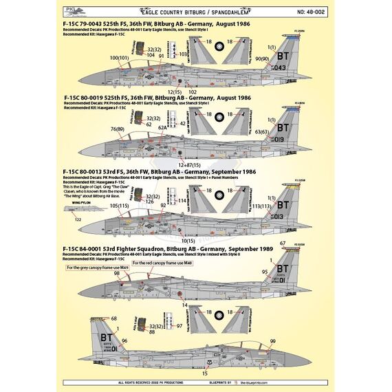 F-15 Eagle Country Bitburg / Spangdahlem