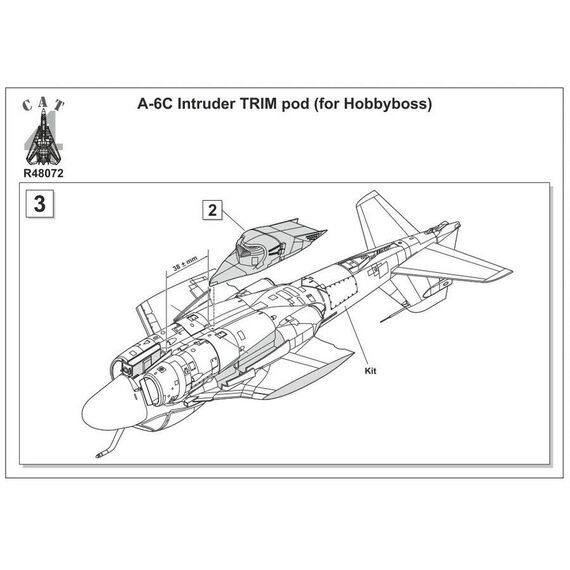 A-6C Intruder TRIM pod
