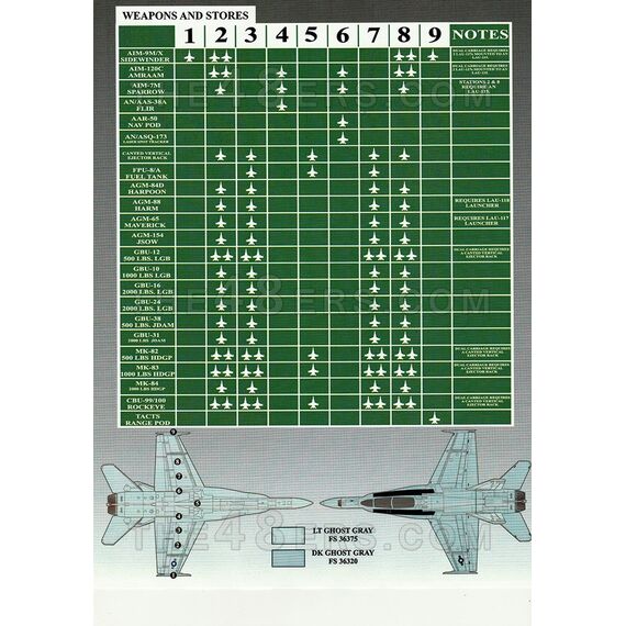 F-18D Green Hornets VFMA-121 VMFAT-101 Boss Birds